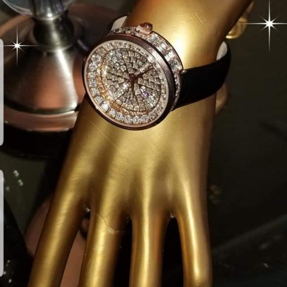 Accessories | Blinged Out Watch | Poshmark